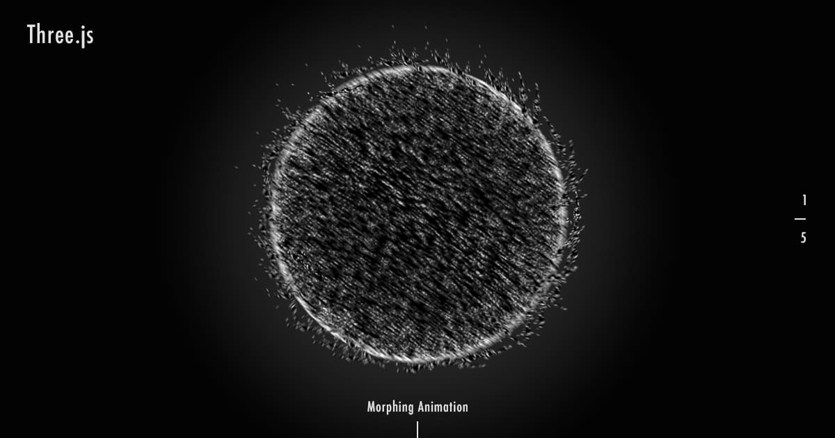 Three.jsを使って3Dのモーフィングアニメーションを実装する | 株式会社LIG(リグ)｜DX支援・システム開発・Web制作